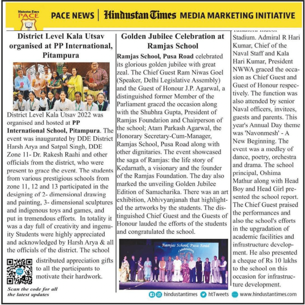 Best School in Pitampura & Delhi, PP International School