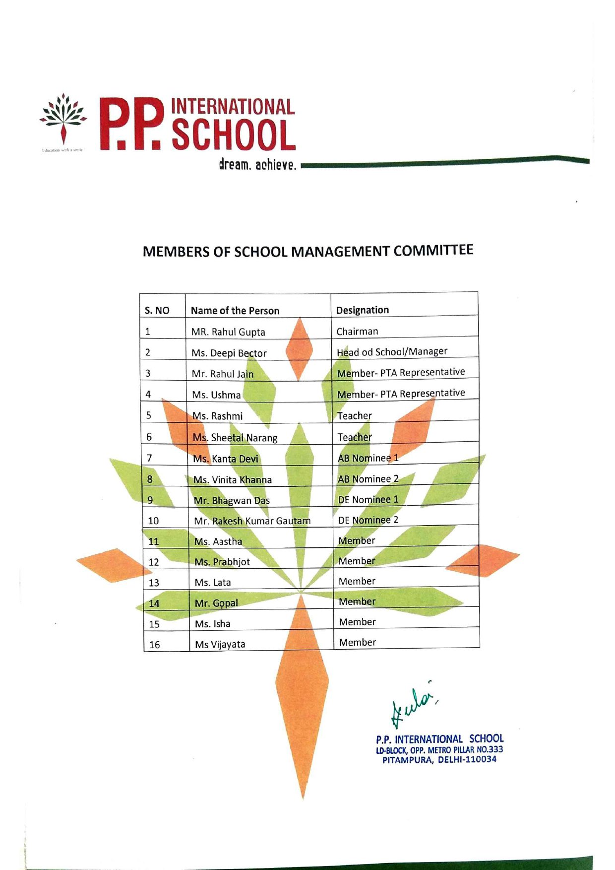 Best School in Pitampura & Delhi, PP International School